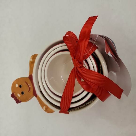 Holiday Time | Accents | Holiday Time Gingerbread Measuring Cups | Poshmark